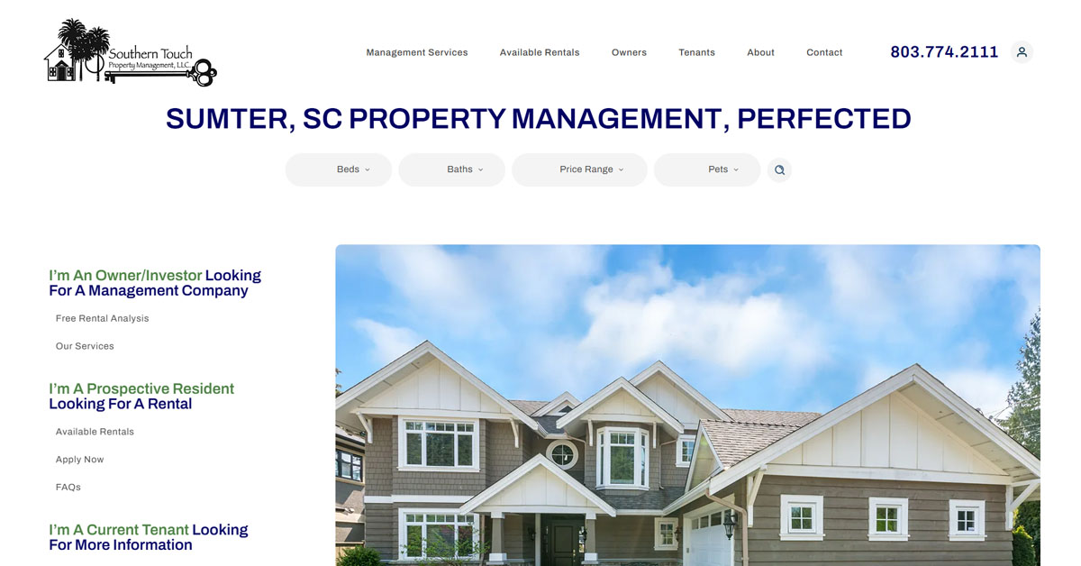 Sumter Property Managers | Southern Touch Property Management